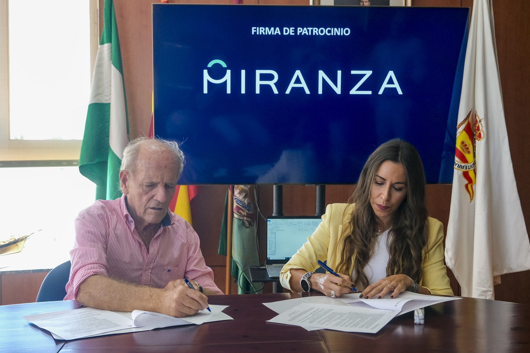 Miranza, nuevo patrocinador oficial del Real Club Mediterráneo de ...
